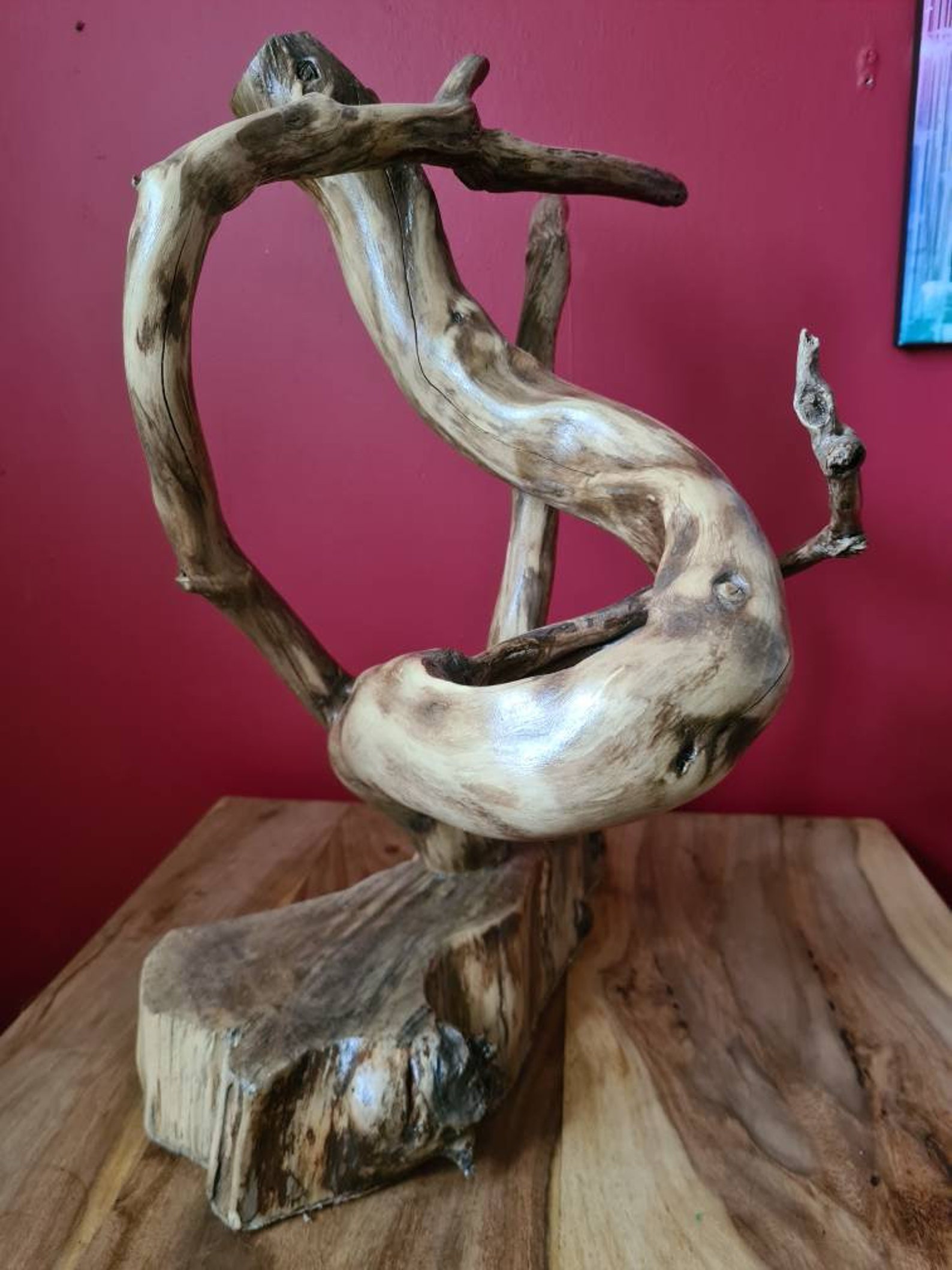 Unique Natural Root Sculpture | Etsy