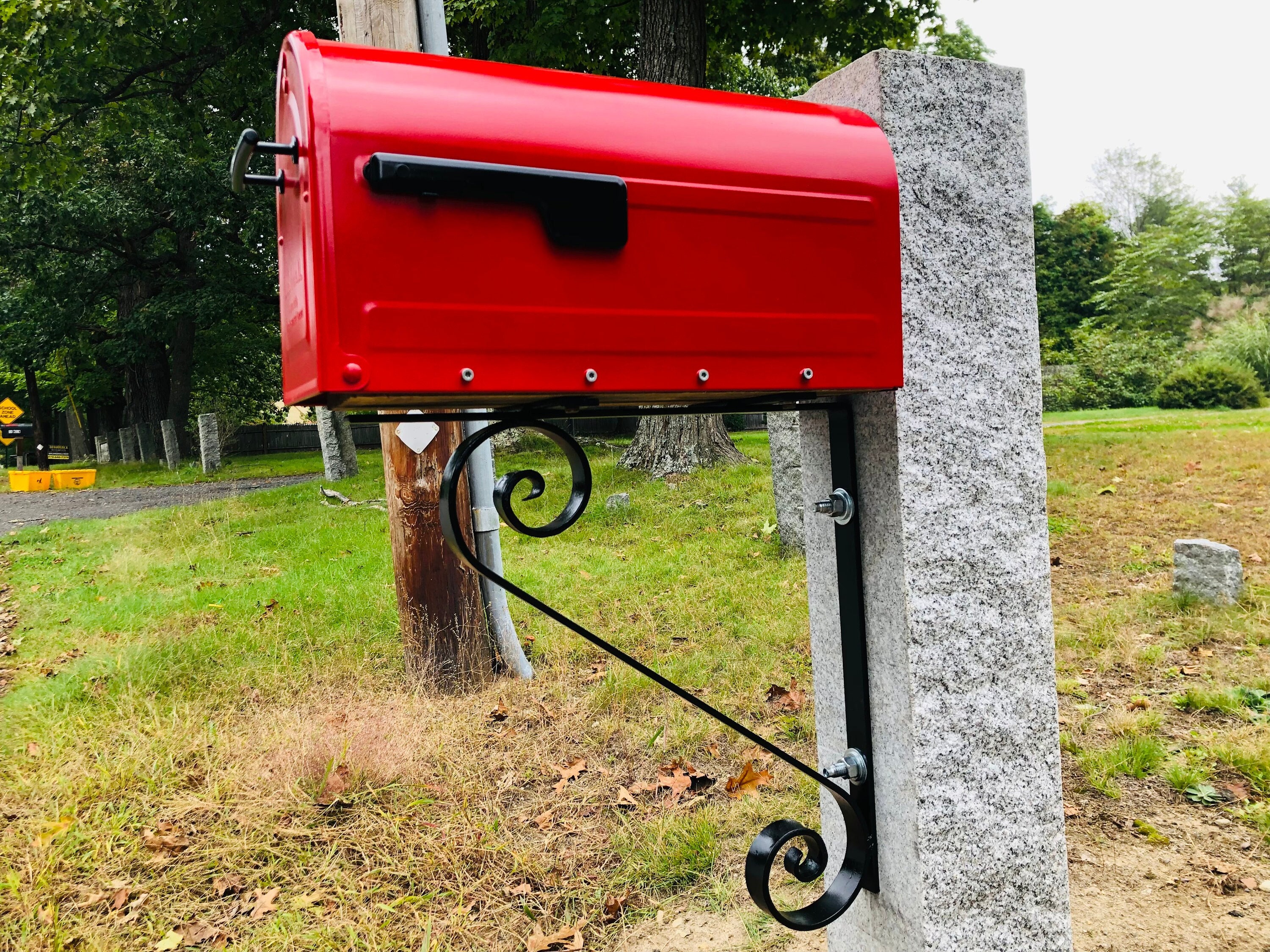 Mailbox Bracket heavy Duty - Etsy