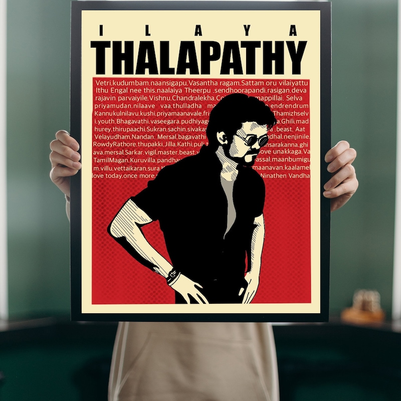Buy Tamil Movie Poster Online In India - Etsy India