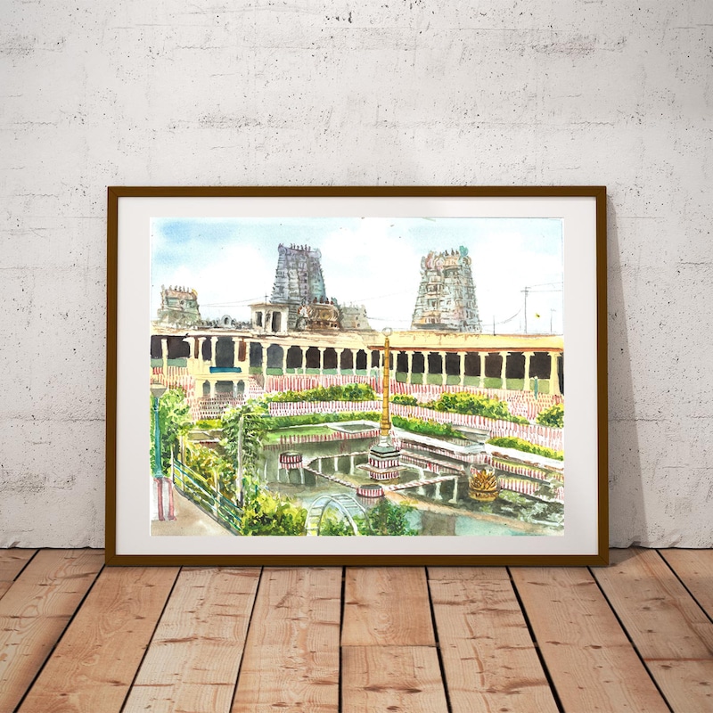 Madurai Art Prints - Etsy UK