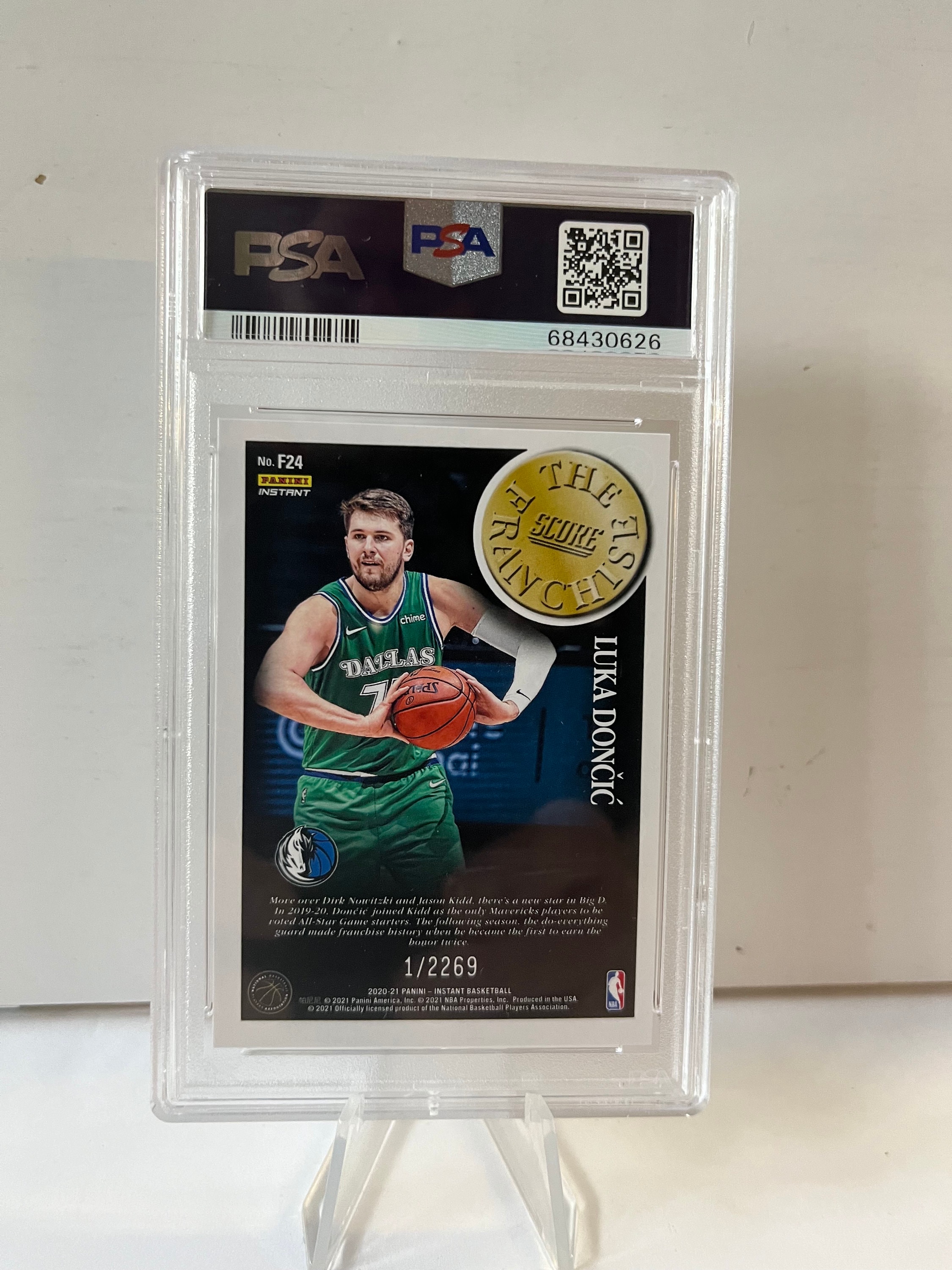 Luka Doncic PSA Vintage Cards NBA Basketball NBA Hoops Basketball Cards ...