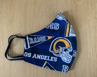 Los Angeles Rams Mask - Etsy