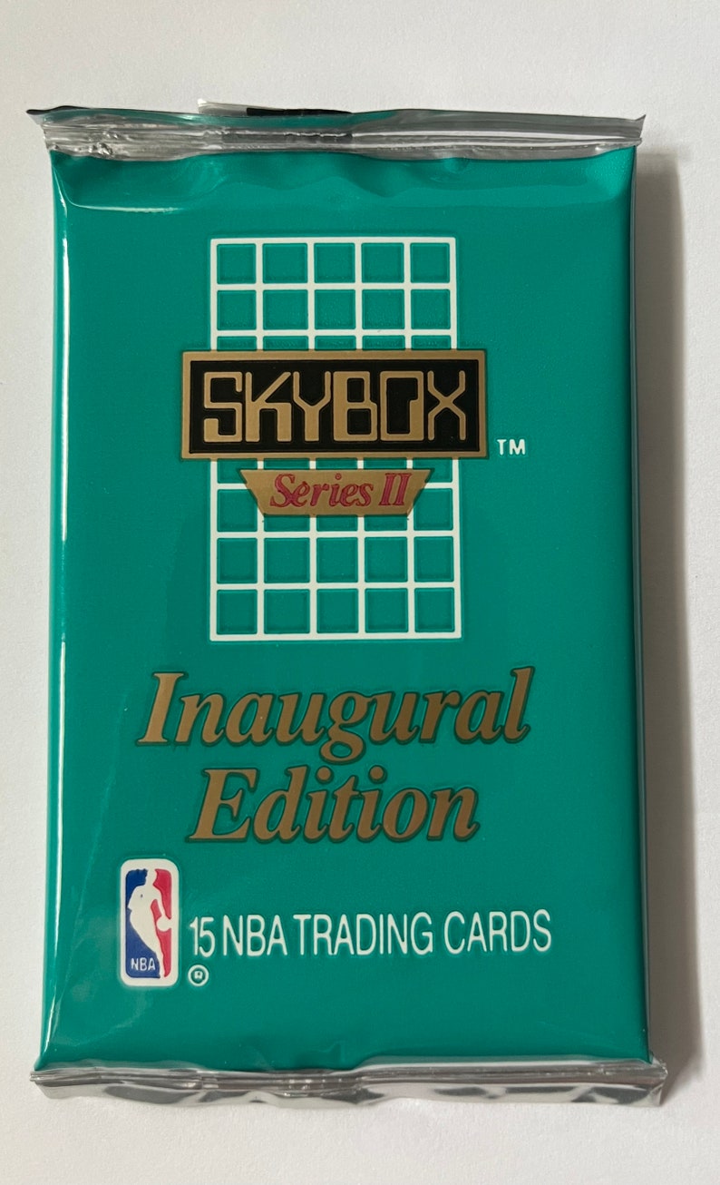 Vintage Basketball Packs Trading Cards NBA Hoops Skybox - Etsy