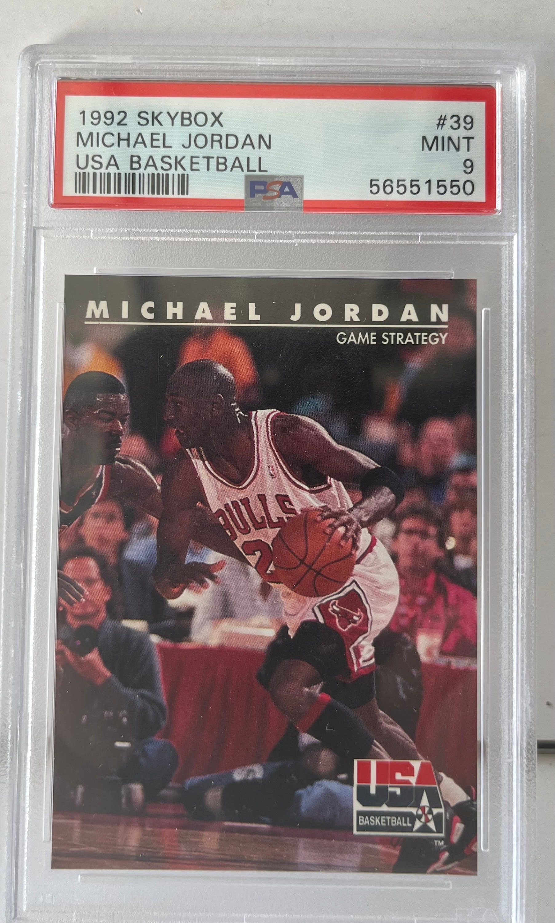Michael Jordan USA Basketball PSA Graded Card Vintage Cards NBA ...