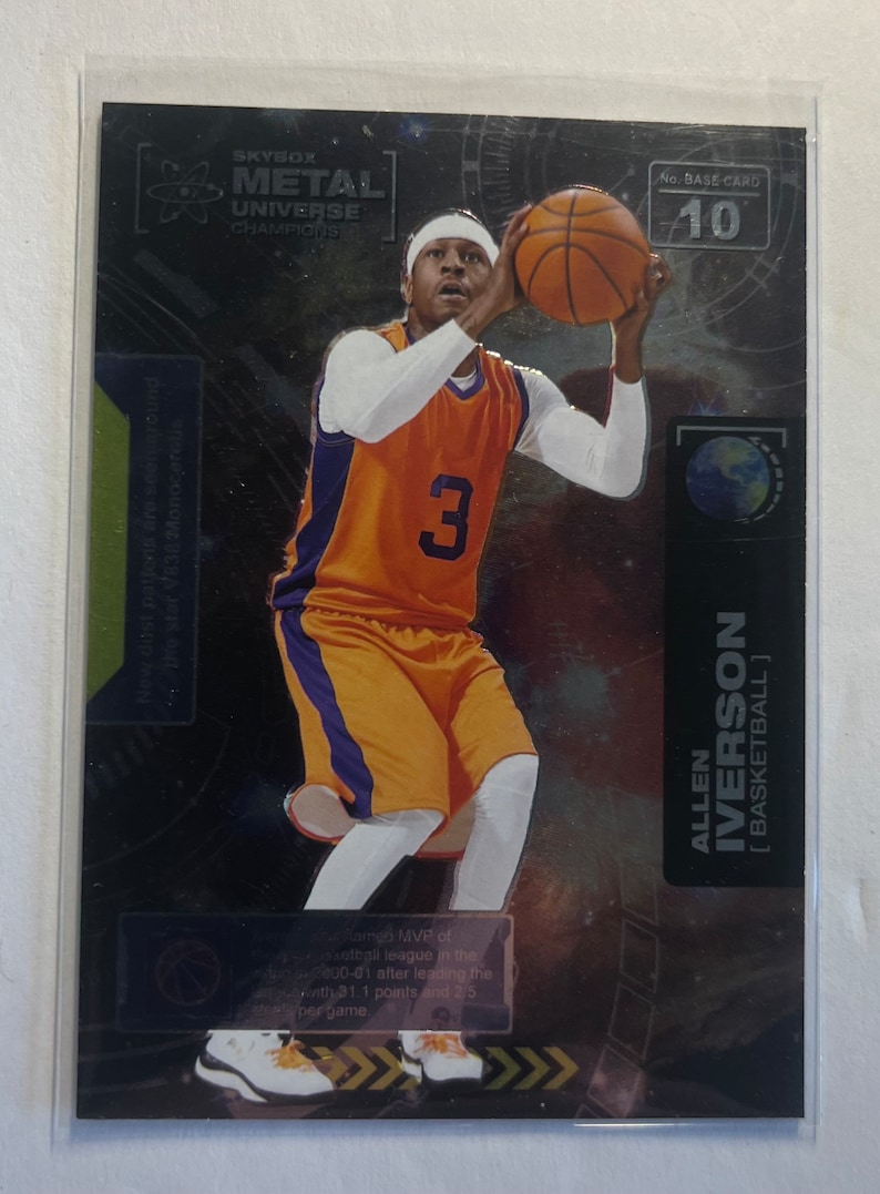 Skybox Metal Universe| Vintage Cards|michael Jordan| Iverson| John ...