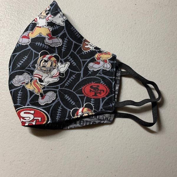 San Francisco 49ers Face Mask - Etsy