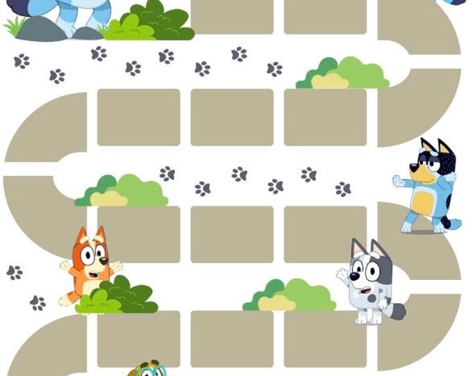 Bluey Reward Chart - Etsy