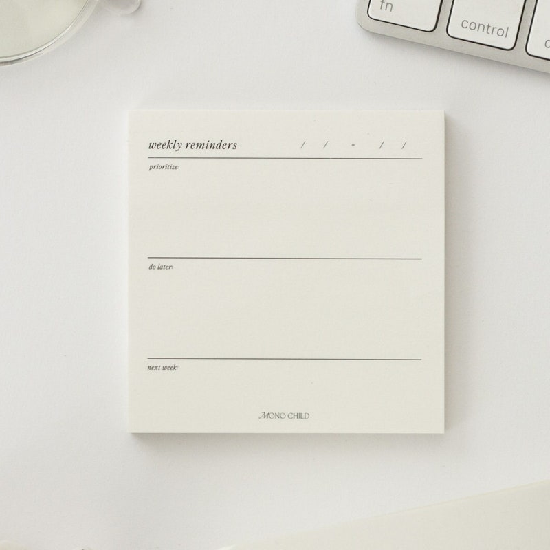 Aesthetic Sticky Notes - Etsy