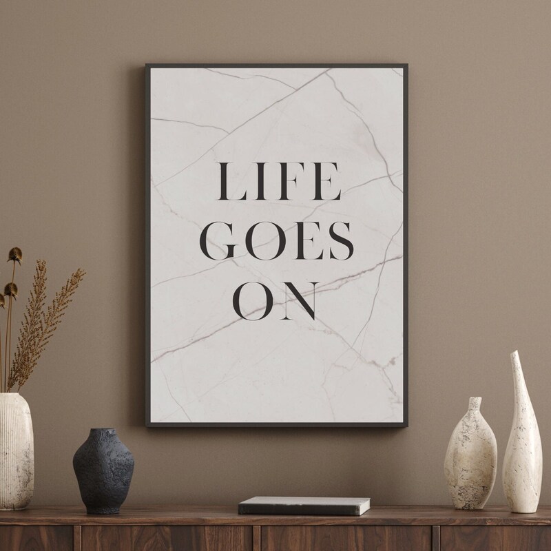 Life Goes On - Etsy