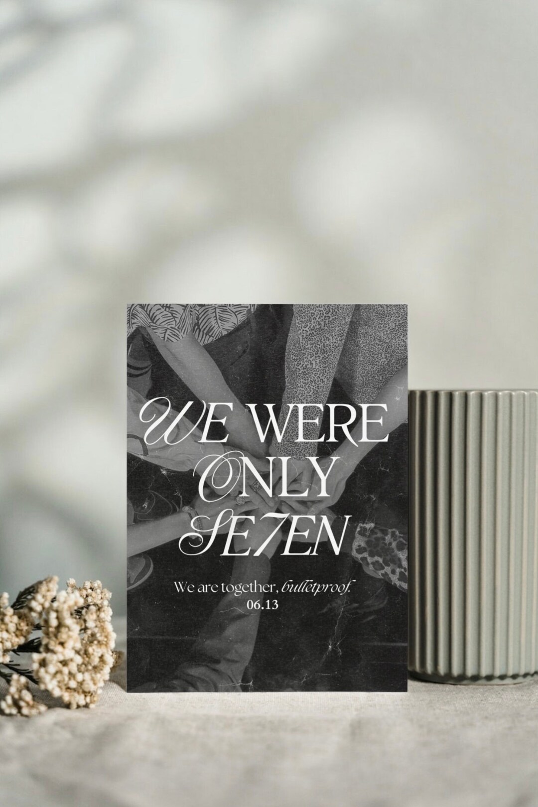 We Were Only Seven Art Print - Etsy
