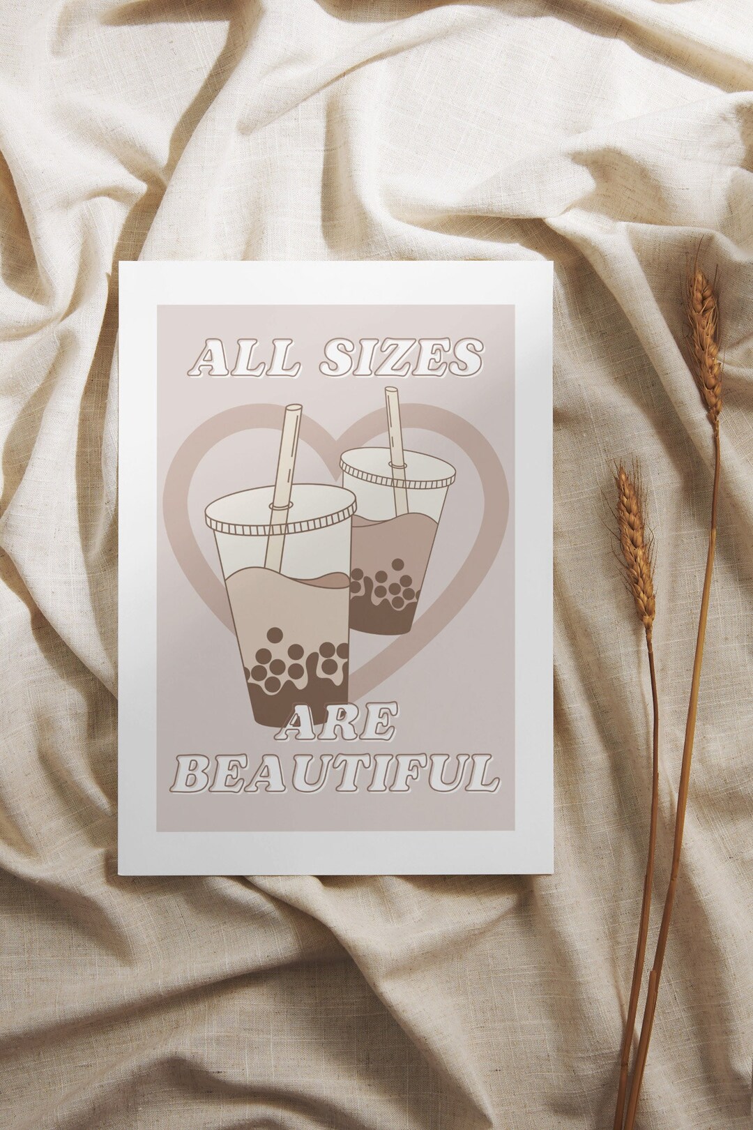 All Sizes Bubble Tea Art Print - Etsy