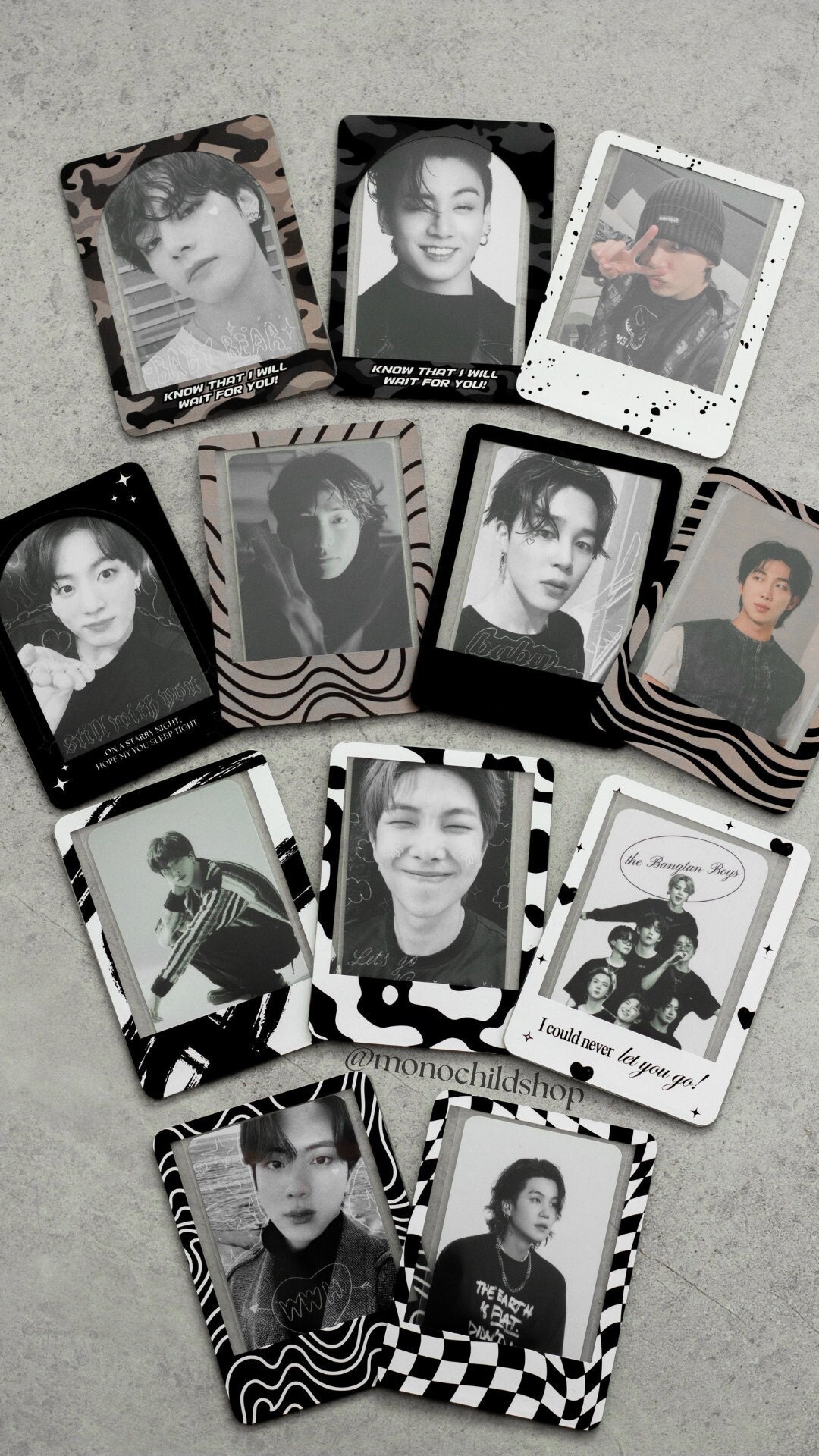 K-pop Top Loader Decal Stickers - Etsy