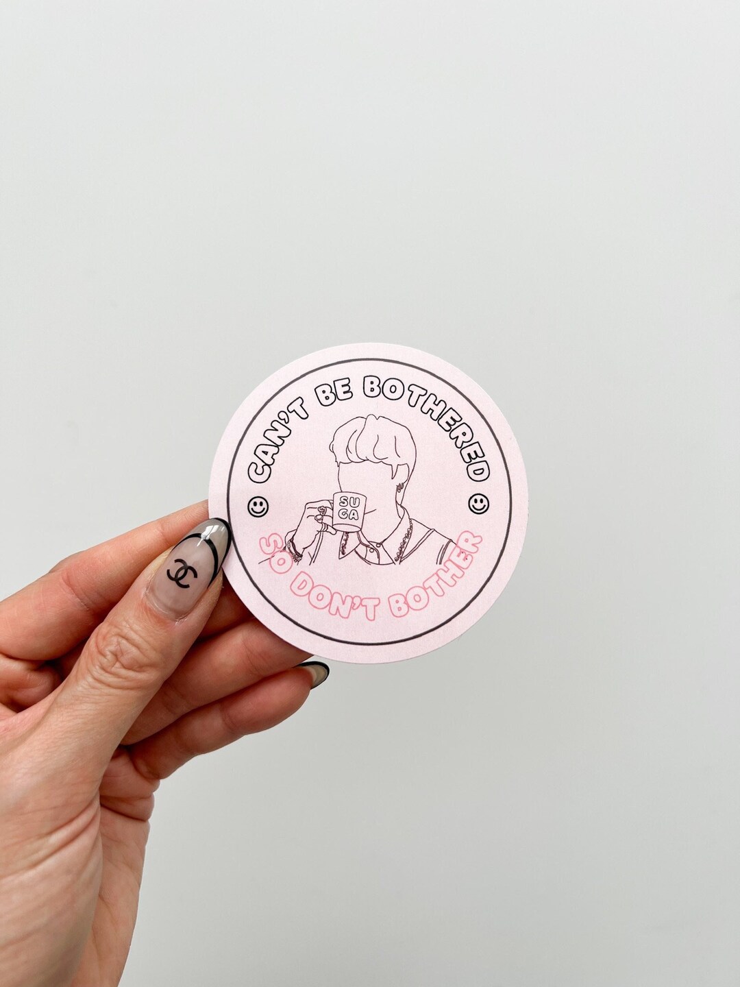 Can't Be Bothered Sticker - Etsy