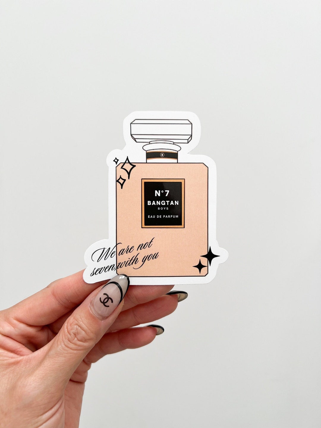 Bangtan Perfume Waterproof Sticker - Etsy