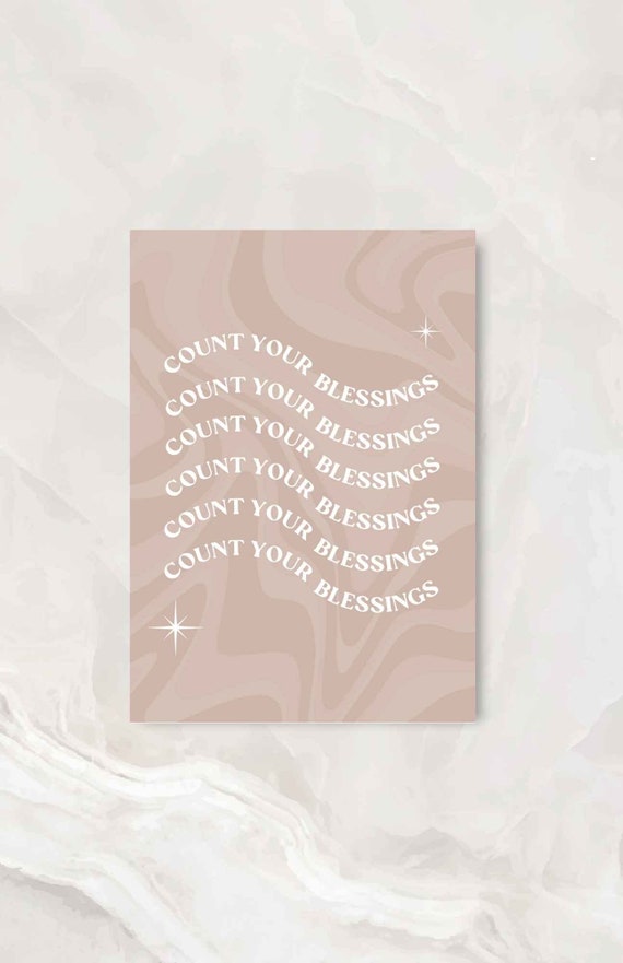 Blessings Art Print | Etsy