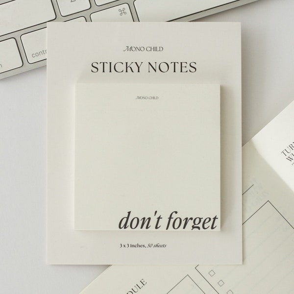 Aesthetic Sticky Notes - Etsy