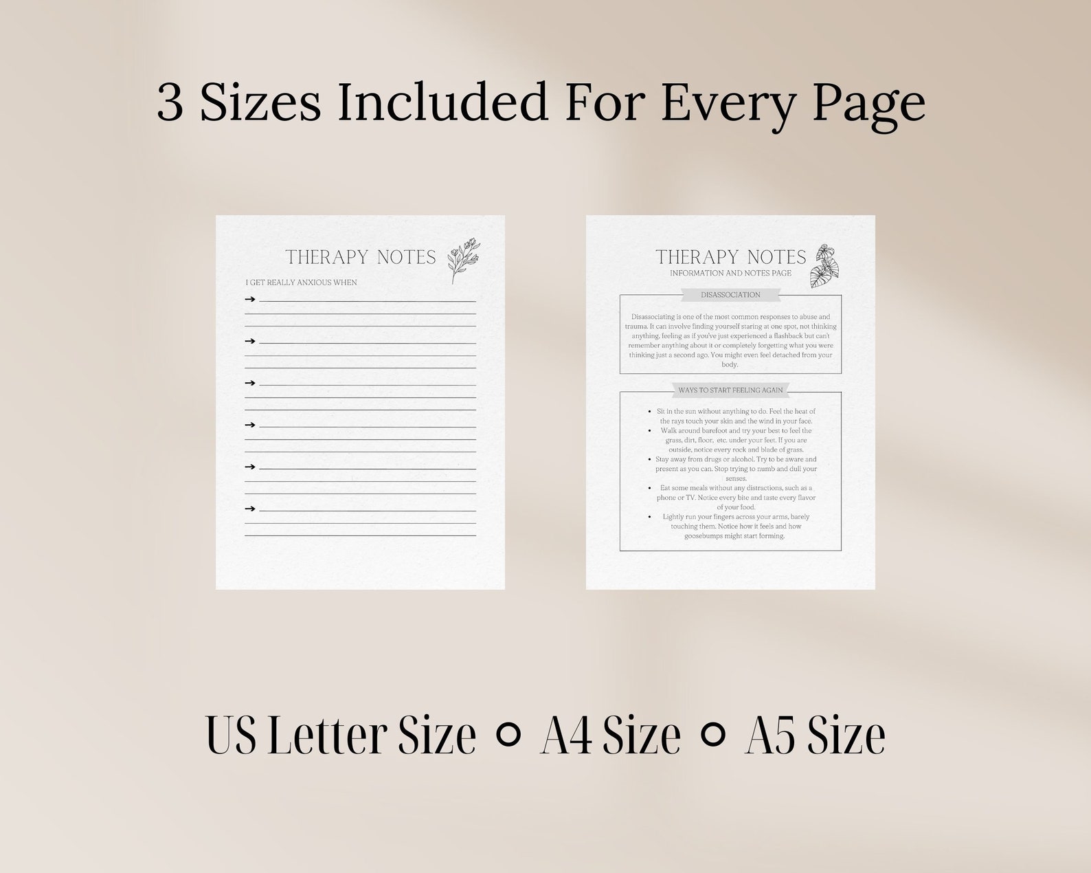 Printable Therapy Packet, Mental Health, Therapy Worksheets, Therapy ...