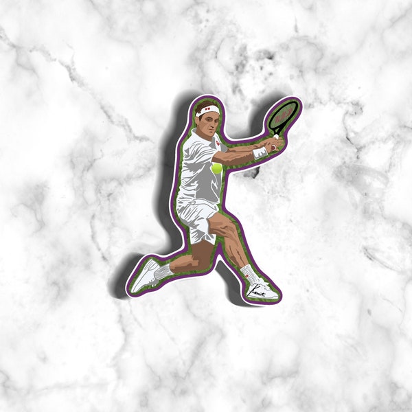 Roger Federer Svg - Etsy