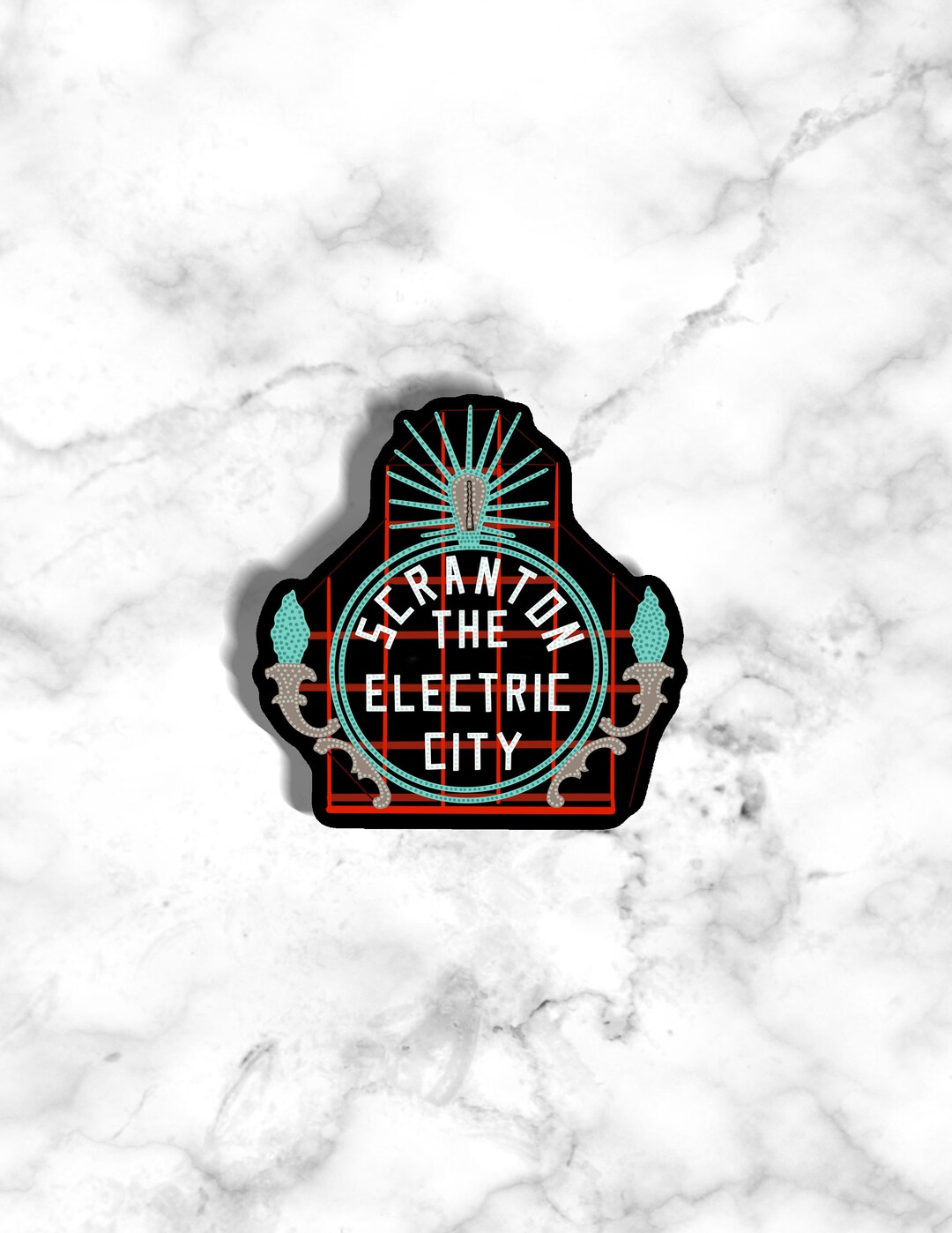 Scranton Sticker, the Electric City Sticker, Scranton Pennsylvania ...