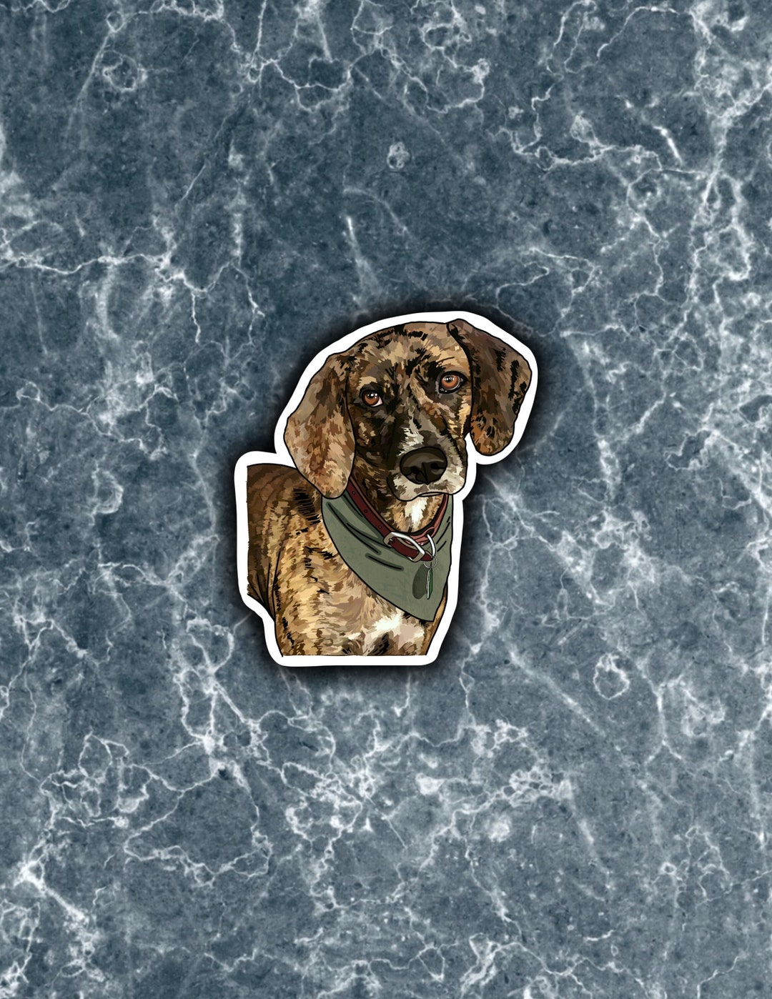 Plotthound Sticker, Plott Hound Sticker, Rescue Dog Sticker, Dog ...