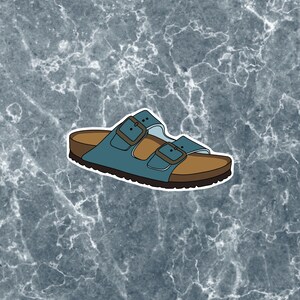 Birkenstock Sticker, Birkenstock Sandals, VSCO Stickers, Crunchy Life ...