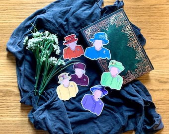 British Royal Family Stickers - Etsy