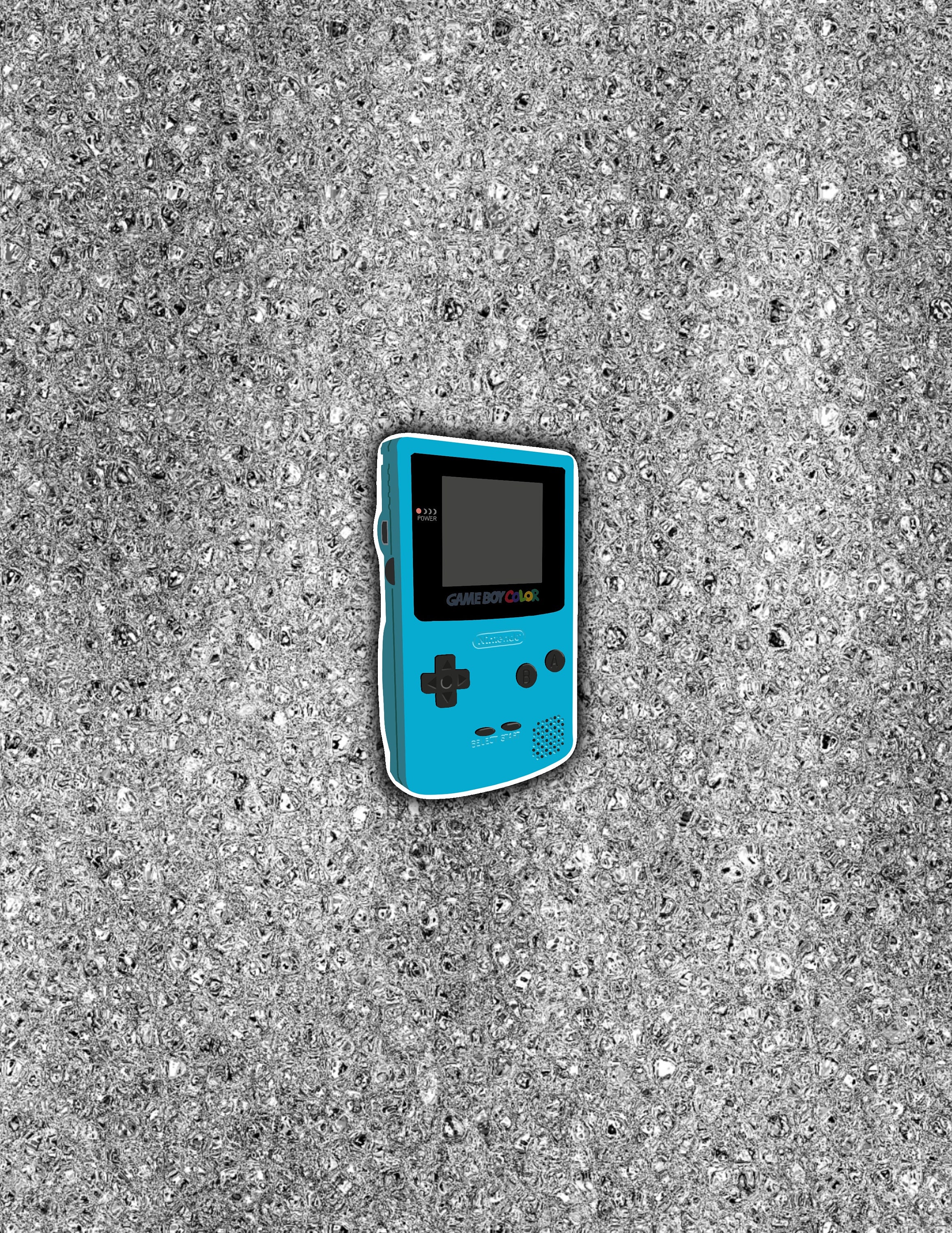 Gameboy Color Sticker 90s Kid Decal 90s Nostalgia Sticker | Etsy