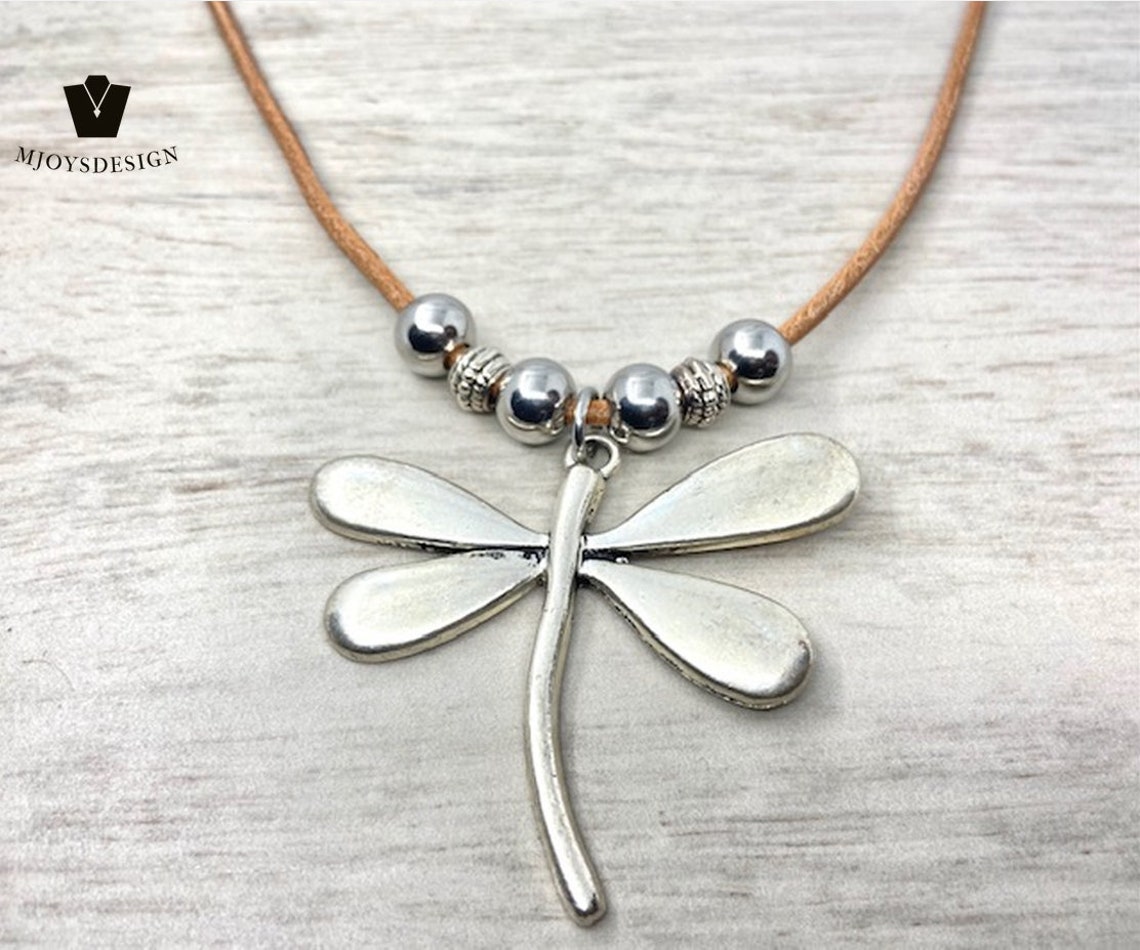 Collar de libélula, joyas de libélula, collar de mujer, collar de ...