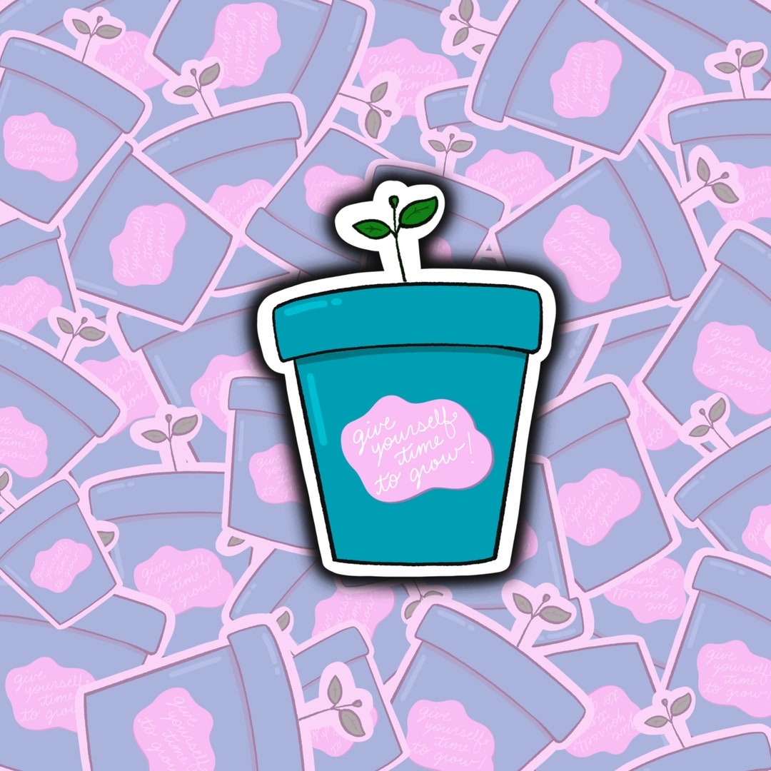 Growth Sticker - Etsy