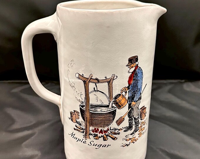 Vintage Cornelison / Bybee Pottery Maple Sugar Pitcher - Etsy