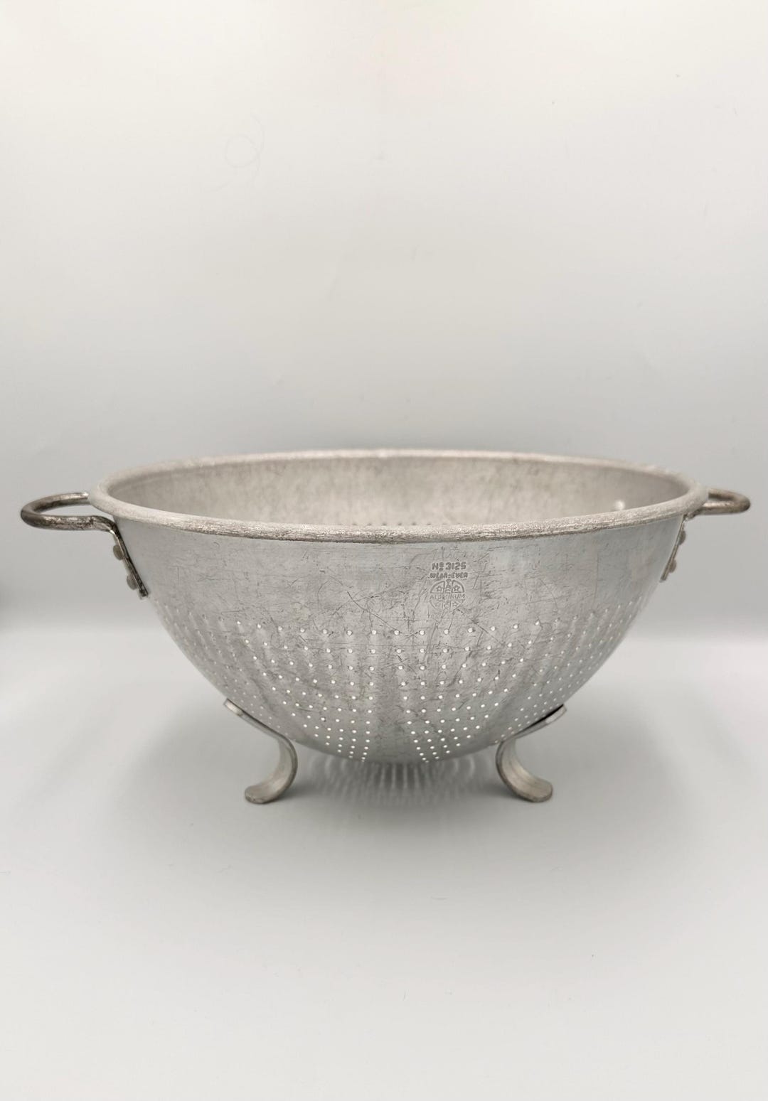 Vintage Wear-ever Aluminum Large 11” Colander | Mid-century Kitchen ...
