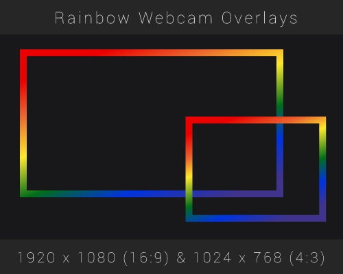 Rainbow Wave Custom Pride Twitch Overlay Graphics Stream Bundle - Etsy ...