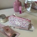 Quilted Cotton Pencil Case "pink Flowers" - Etsy