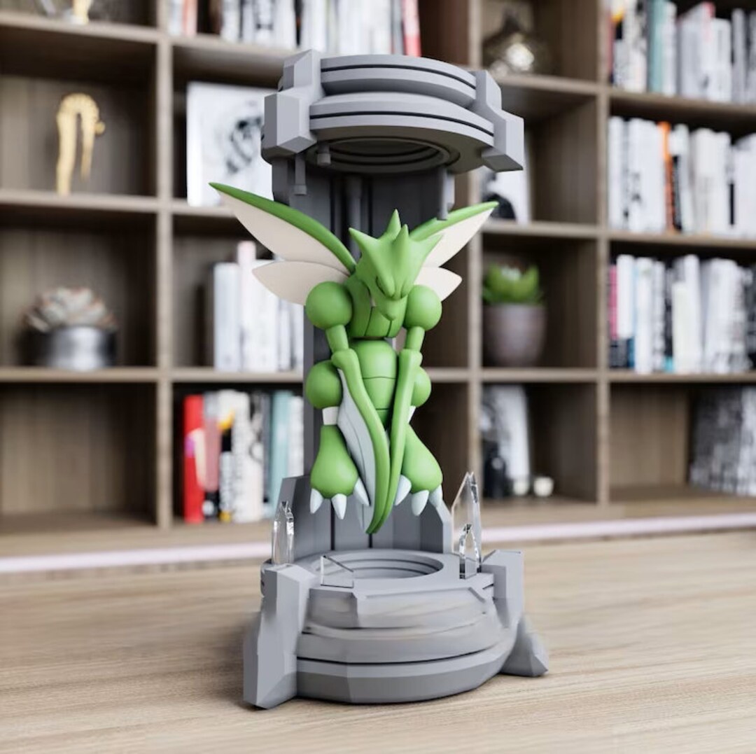 Scyther, Scizor, Heracross in Laboratory Containment Capsule *UNPAINTED ...