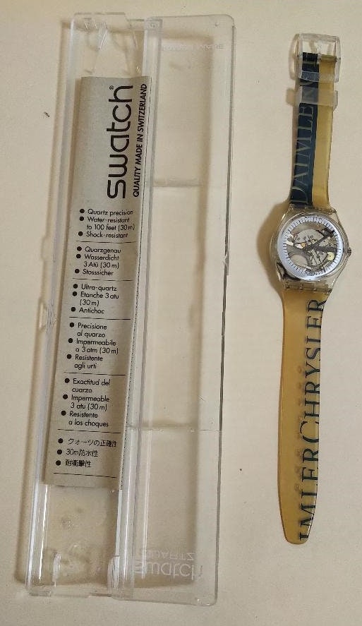 Swatch Plastic Wrist Watch - Etsy Canada