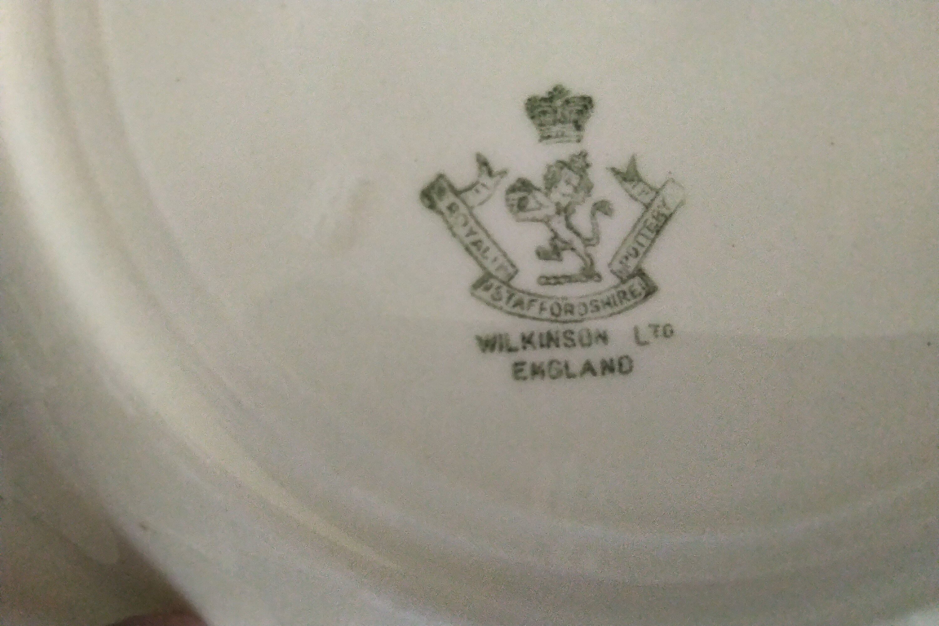 Rare Antique Wilkinson Porcelain Dinner Set With Serving - Etsy