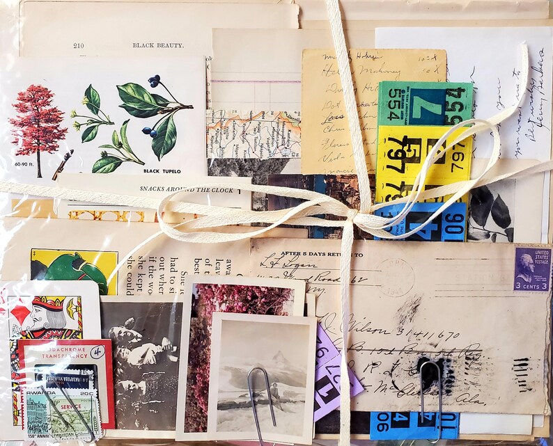 Biggie Vintage Paper Bundle Authentic Antique & Vintage | Etsy