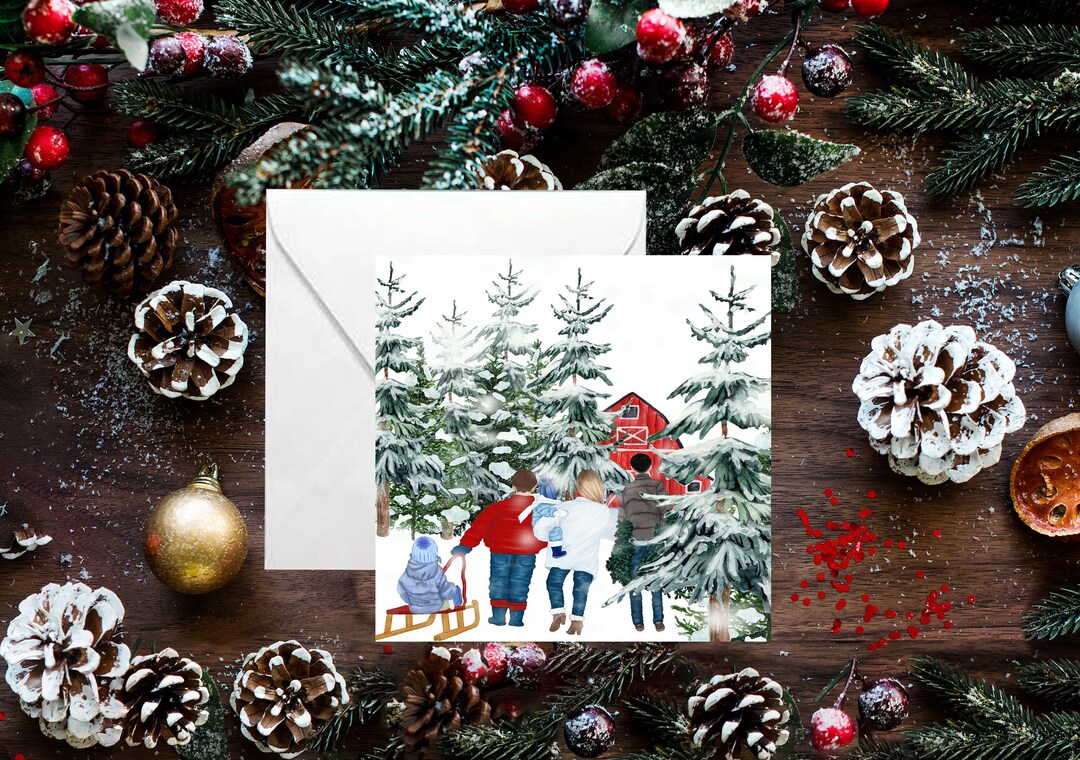 Personalised Family Christmas Cards, Personalised Christmas Cards ...
