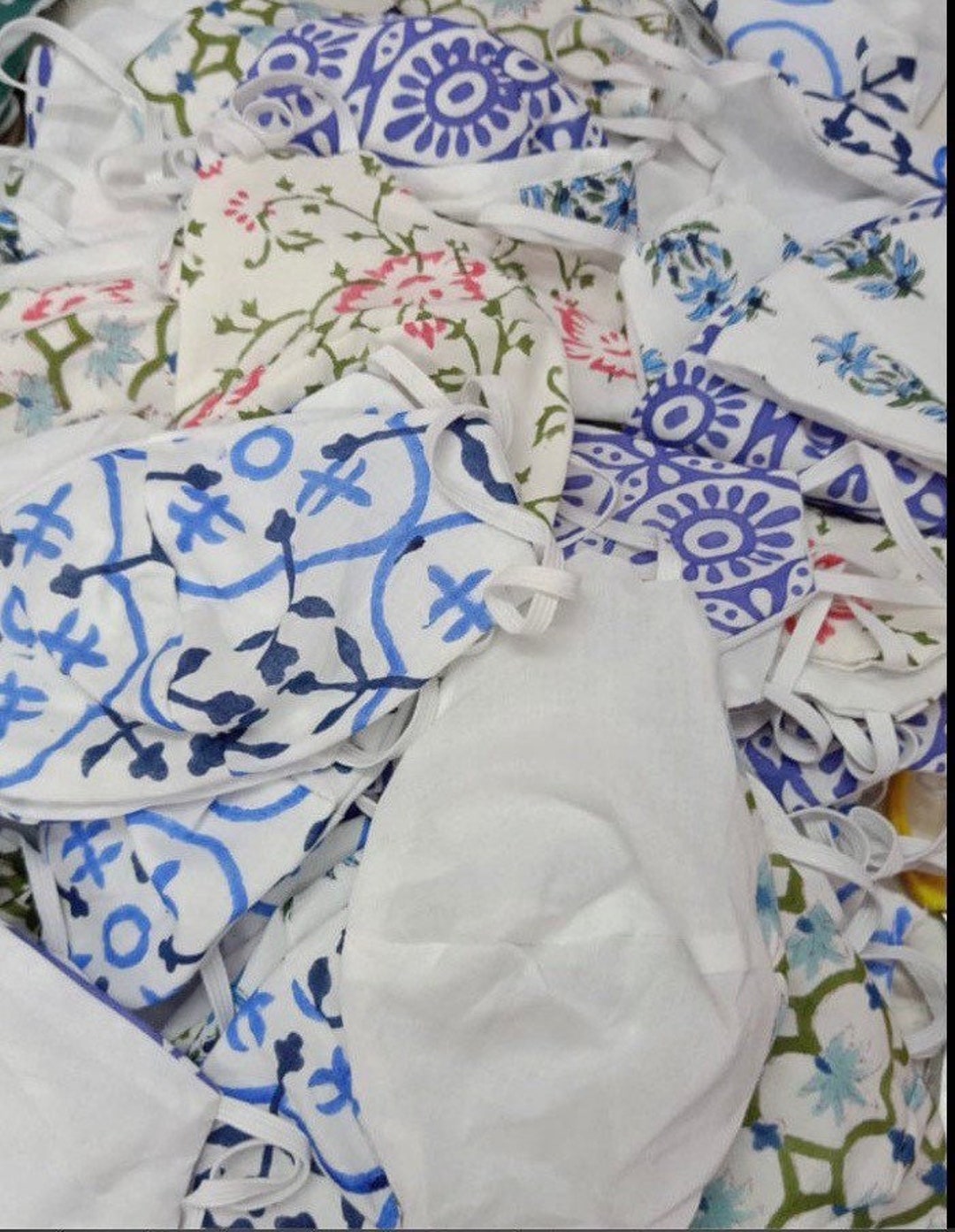 Kids/tween/youth/ Small Adult Face Mask, Cotton, Washable, Reusable ...