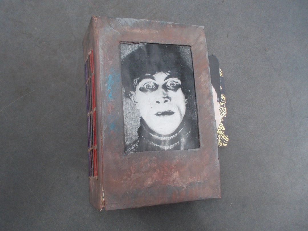 Horror Junk Journal, Halloween Scrapbook Album, Spooky Embellished ...