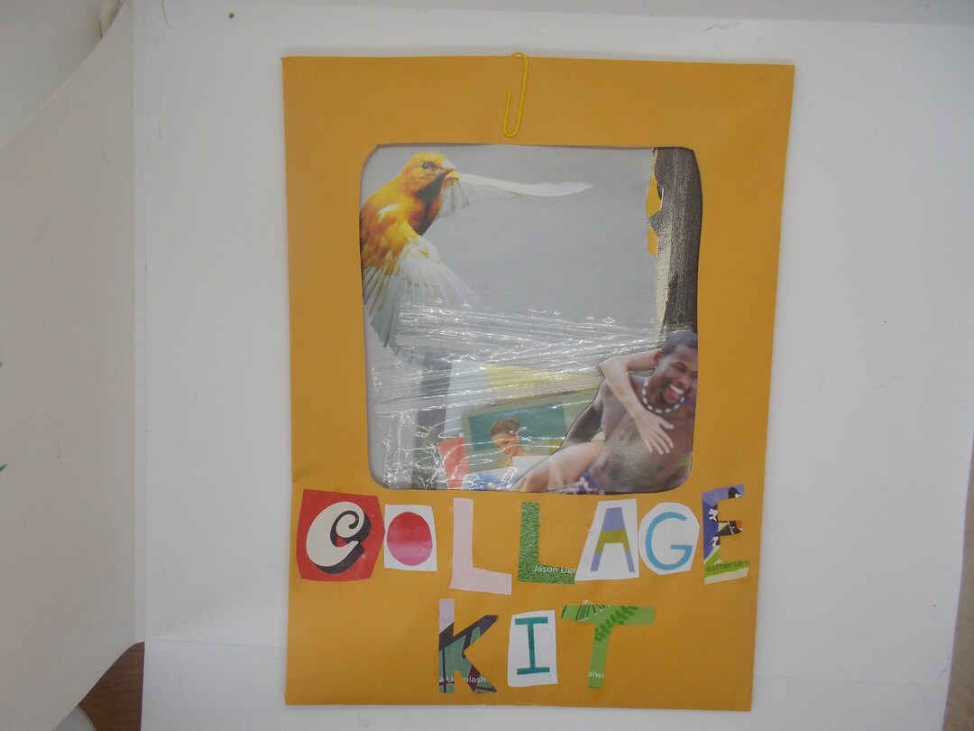 Collage Kit 1, 90 Piece Collage Kit, Paper Ephemera, Book Pages ...