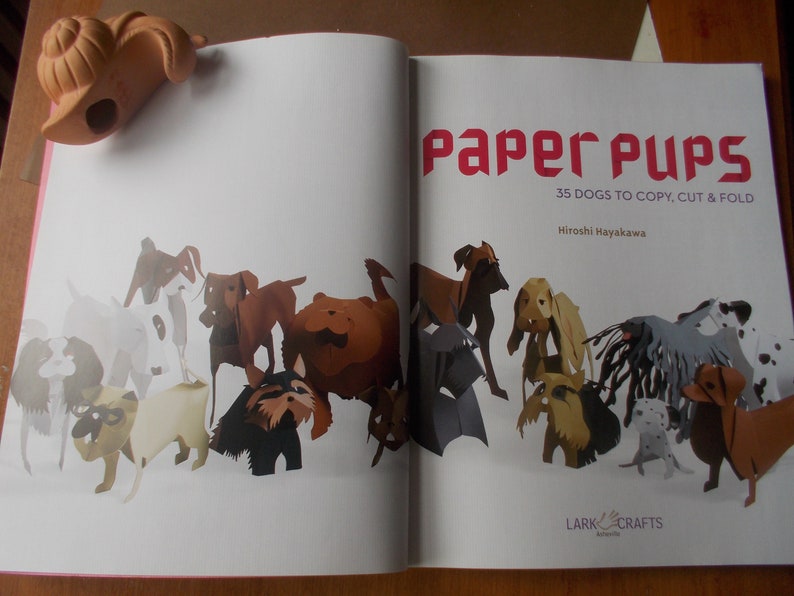 Paper Pups: 35 Dogs to Copy, Cut and Fold by Hiroshi Hayakawa, Paper ...