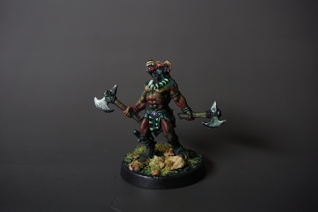 Beast Man Miniature for D&d/roleplaying - Etsy