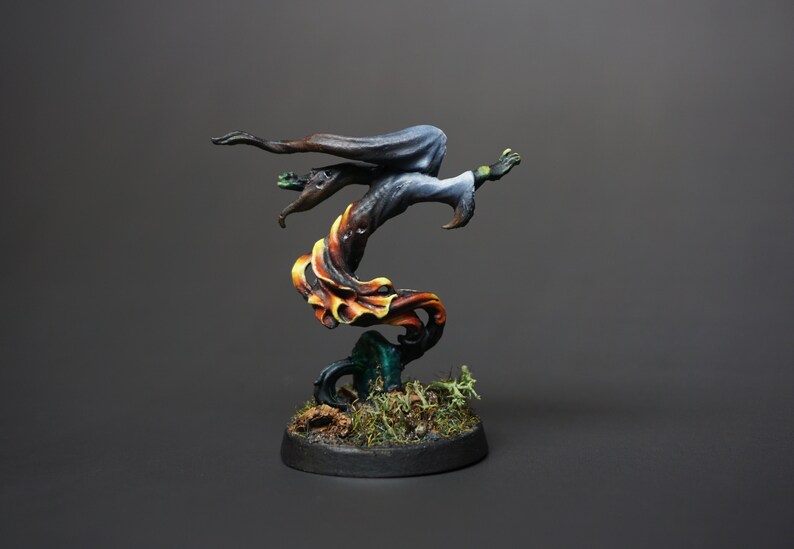 Painted Reaper Bones Ghost Miniature for Tabletop RPG/D&D - Etsy