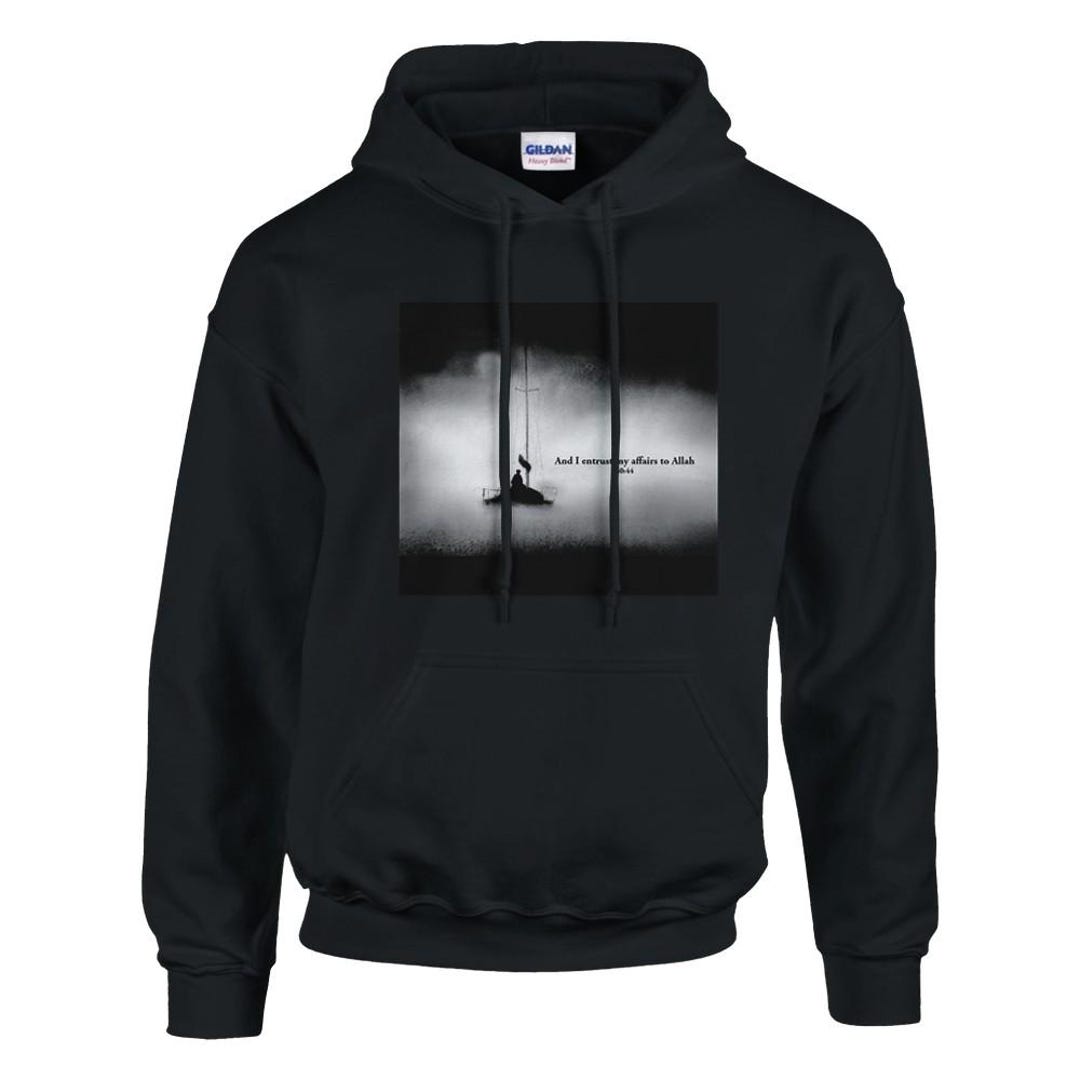 Entrusting Allah Quran Verse 40:44 Letting Go- Islamic Hoodie, Islamic ...