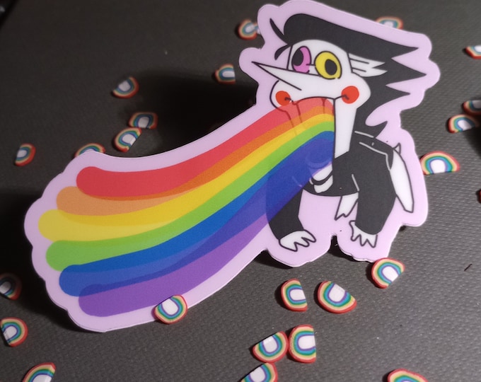 Spamton Eating Pride Flags - Etsy