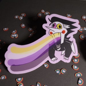 Spamton Eating Pride Flags - Etsy