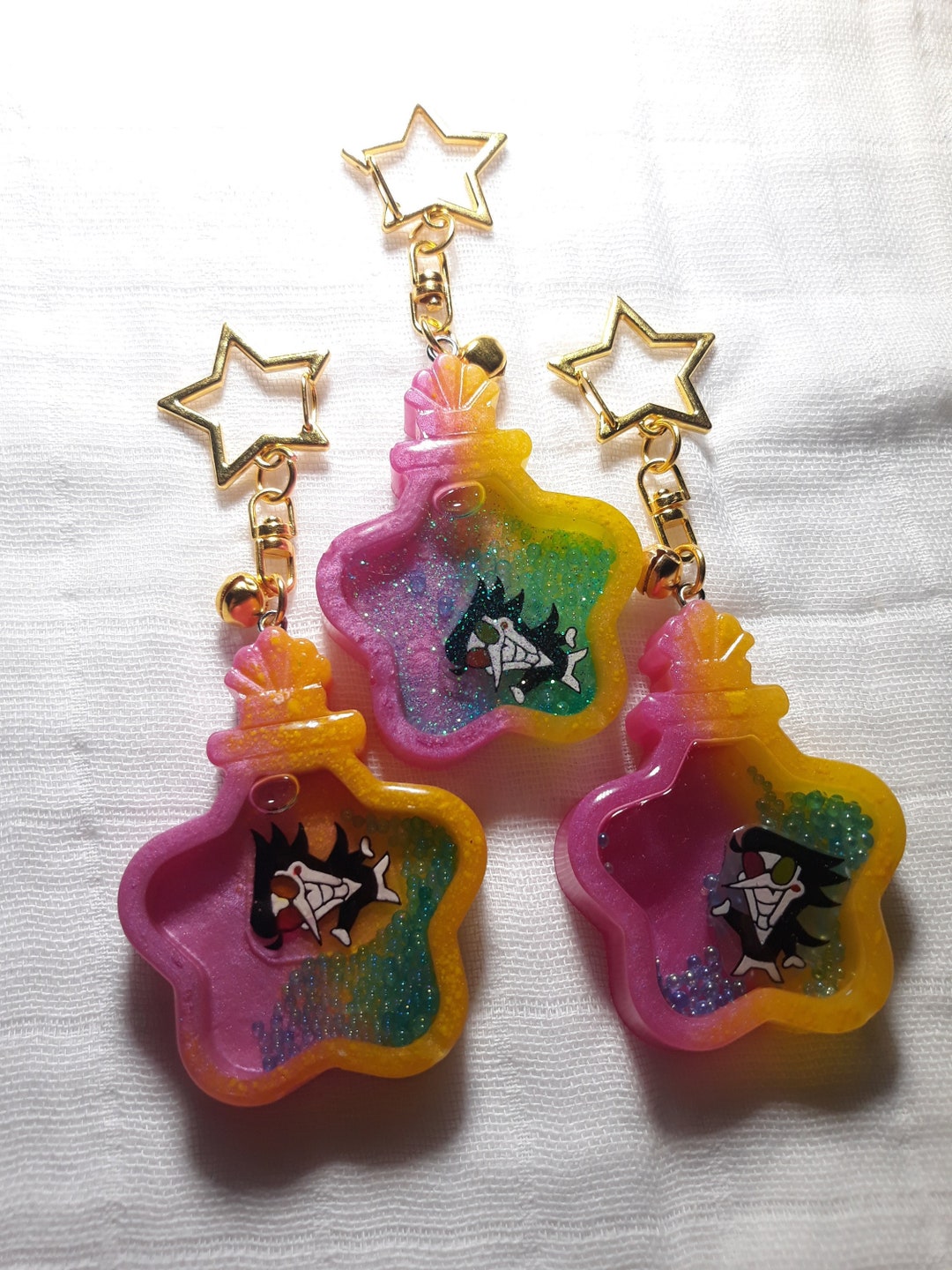 Spamton Keychain Shakers - Etsy