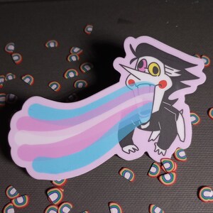 Spamton Eating Pride Flags - Etsy