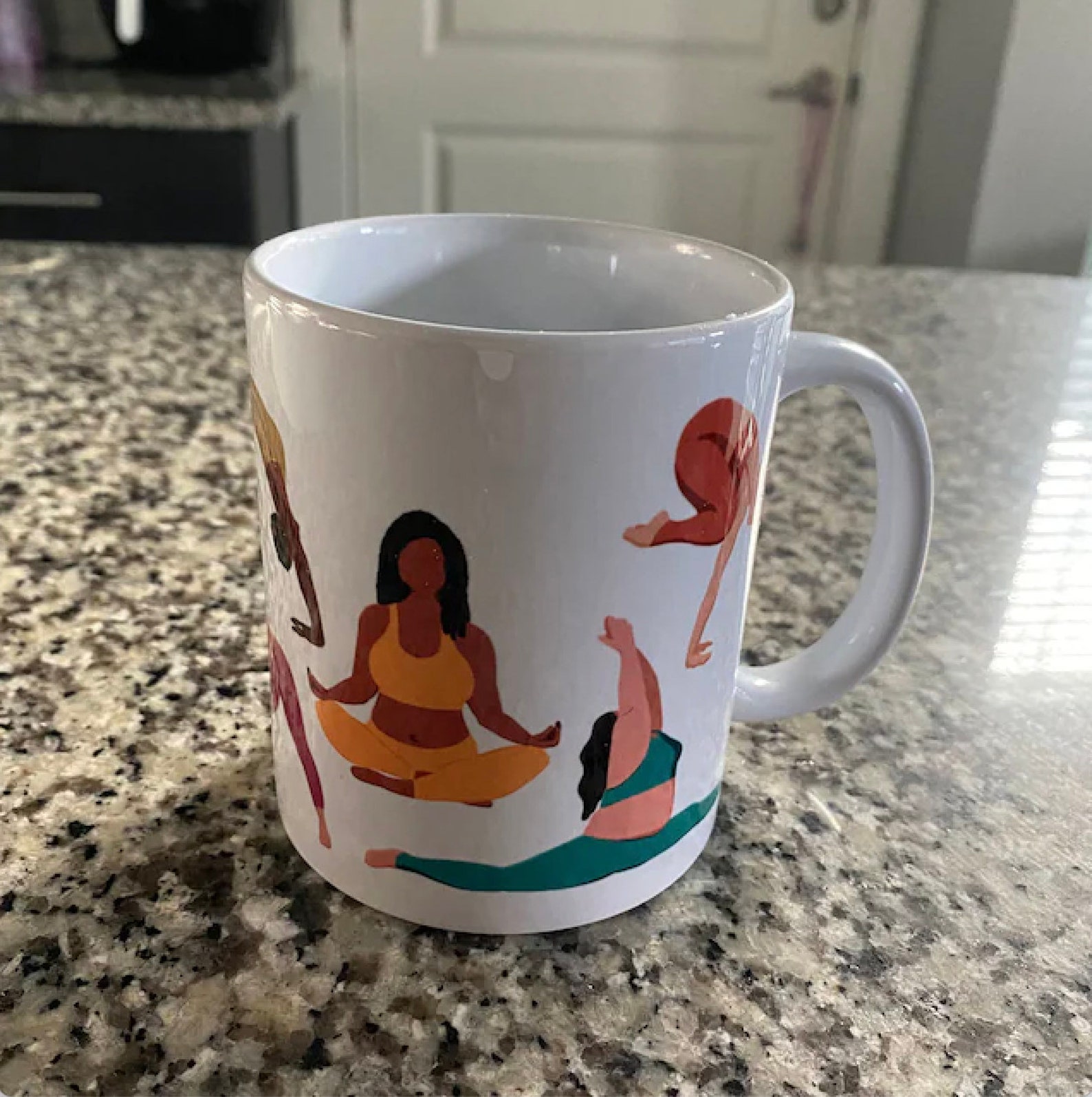 Yoga Mug Yoga Gifts Inspirational Yoga Yoga Lover Gift Yoga Teacher ...